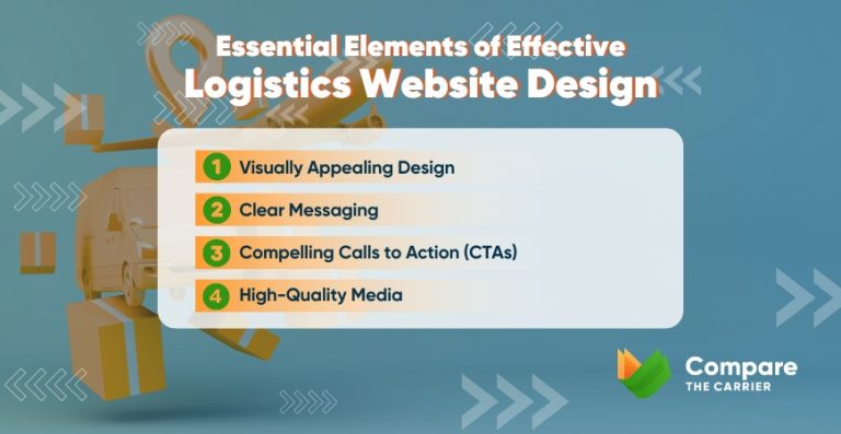 Logistics Website Design Guide 2024 | Compare The Carrier